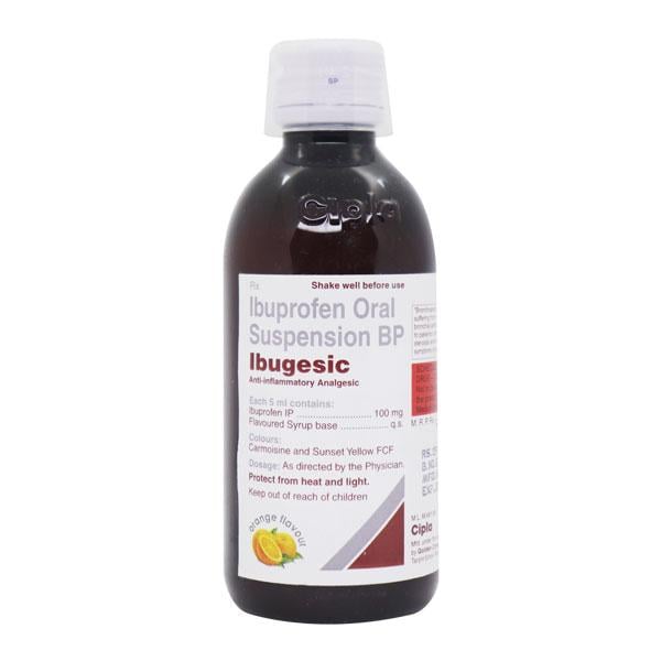Buy Ibugesic Orange Flavour Suspension 100ml Online at Upto 25% OFF ...
