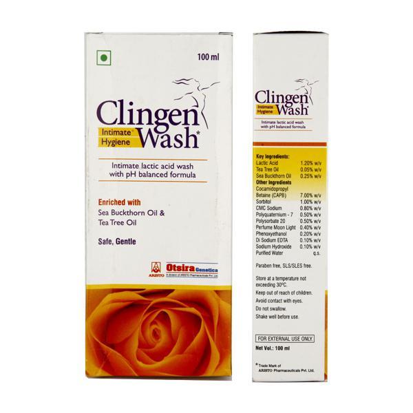 Buy Clingen Wash Lotion 100ml Online at Upto 25% OFF | Netmeds
