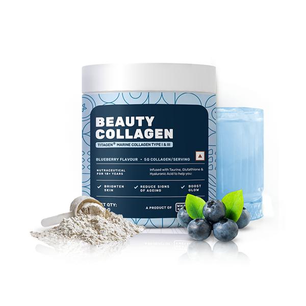 Buy What's Up Beauty Collagen Powder Certified Marine Titagen Type I ...