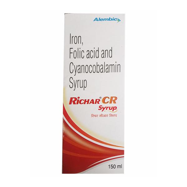Richar CR Syrup 150ml Price, Uses, Side effects, Substitutes | Netmeds