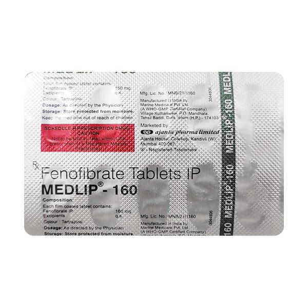 MEDLIP 160 Tablet 10's