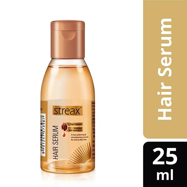 Buy GWP Streax Hair Serum with Walnut Oil 25 ml Online at Best Price ...
