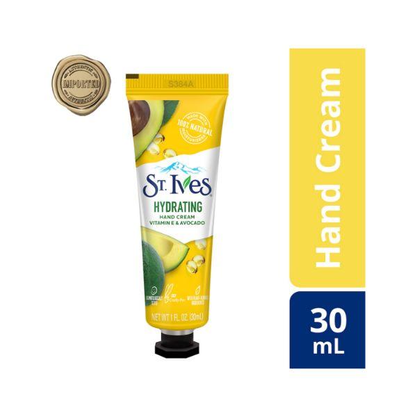 Buy St. Ives Hydrating Vitamin E & Avocado Hand Cream 30 ml Online at ...