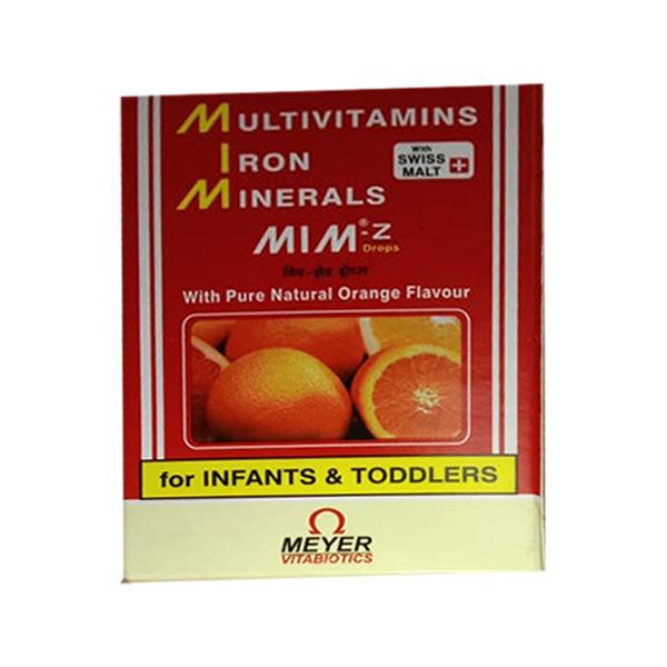 Buy MIM Z ORANGE FLAVOUR Drops 15ml Online at Upto 25% OFF | Netmeds