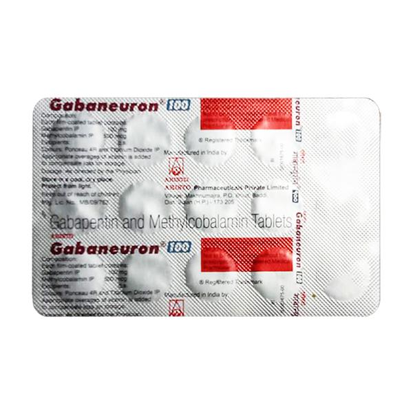 Buy GABANEURON 100 Tablet 15's Online at Upto 25% OFF | Netmeds