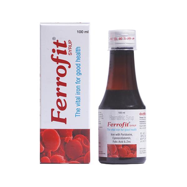 Buy FERROFIT Syrup 100ml Online at Upto 25% OFF | Netmeds