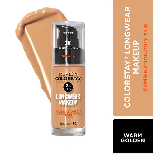 Buy Revlon COLORSTAY LONG WEAR MAKE UP COMBINATION/OILY SPF 15 -WARM ...