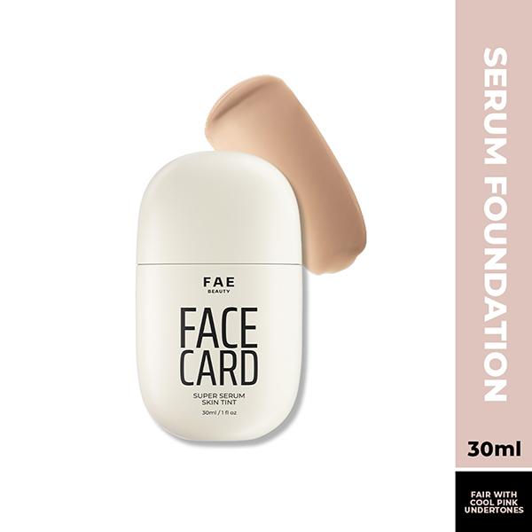 FAE Beauty Face Card Serum Skin Tint- Skin-like Foundation, Shade - 10C ...
