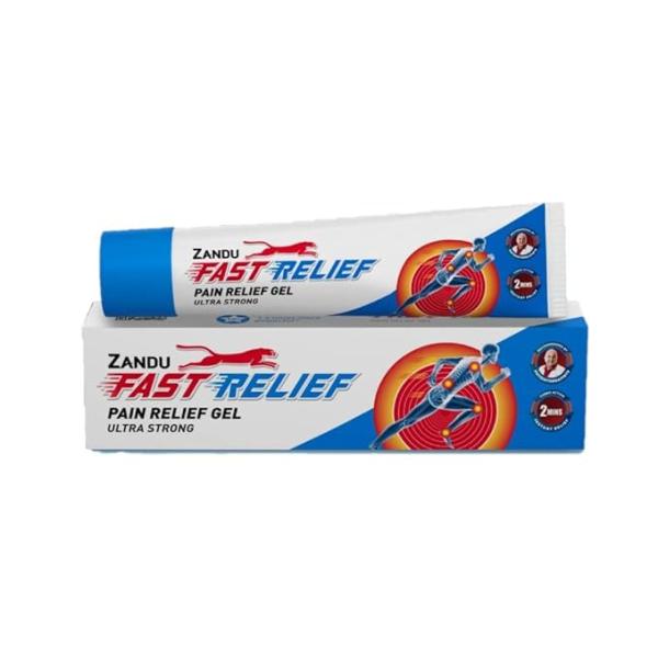 Zandu Fast Relief Ultra Strong Pain Relief Gel 15 ml