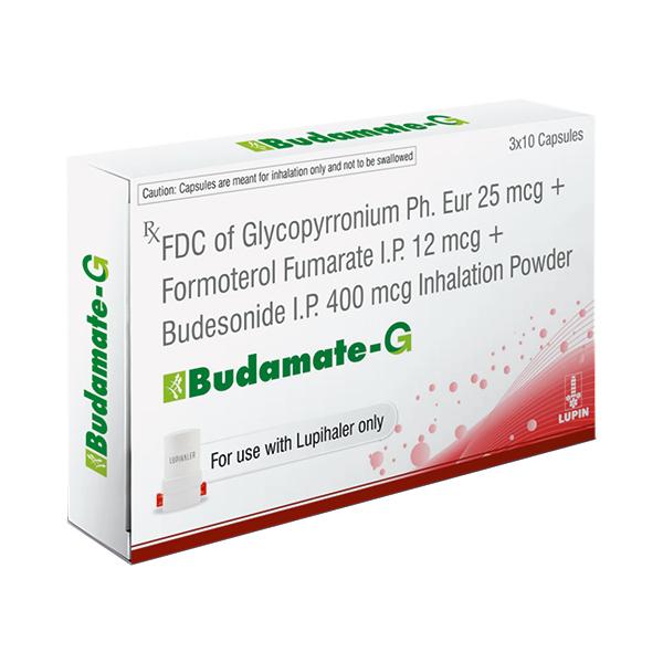 BUDAMATE G Inhalation Capsule 3x10's Price, Uses, Side effects ...