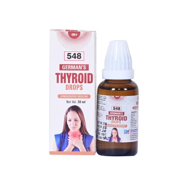 German's 548 Thyroid Drops 30 ml Online at Best Price - Homeopathic Drops