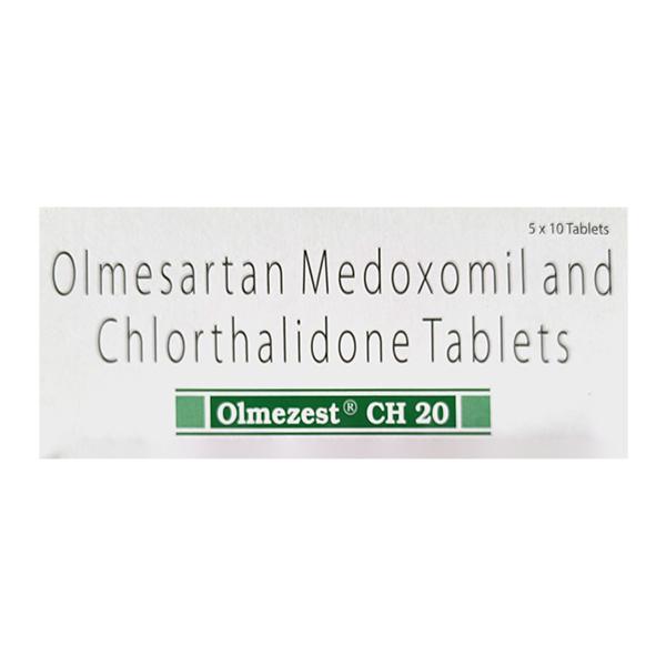 Olmezest CH 20mg Tablet 10'S : Price, Uses, Side Effects | Netmeds