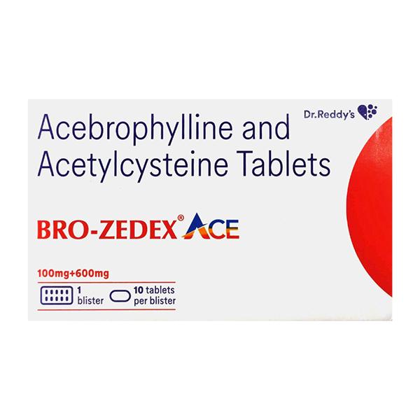 Buy BRO ZEDEX ACE Tablet 10's Online | Netmeds