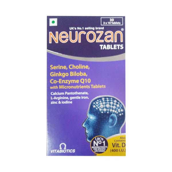 Neurozan Tablet 10'S Price, Uses, Side effects, Substitutes | Netmeds
