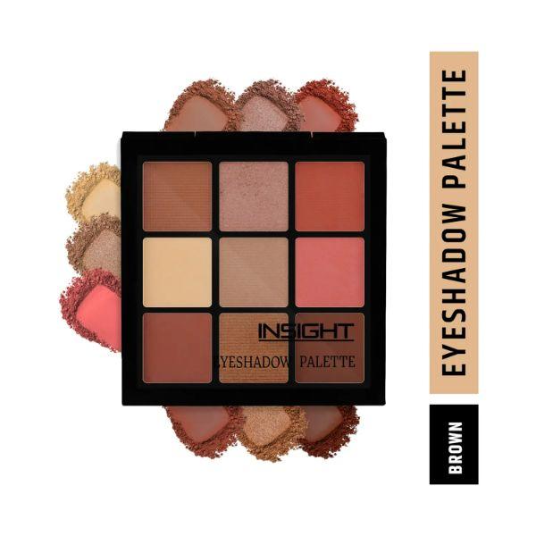 Buy INSIGHT PROFESSIONAL EYESHADOW PALETTE-BROWN 15 gm Online at ...