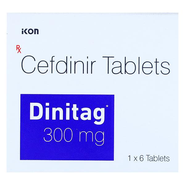 DINITAG 300 Tablet 6's : Price, Uses, Side Effects | Netmeds