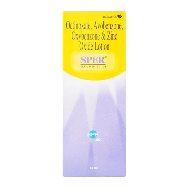 Buy Sper Sunscreen Lotion 50ml Online at Upto 25% OFF | Netmeds