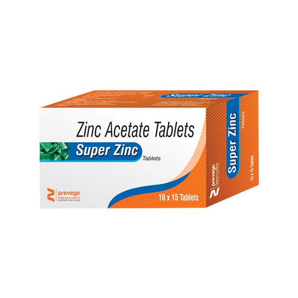 SUPER ZINC Tablet 14's : Uses, Side Effects, Price | Netmeds