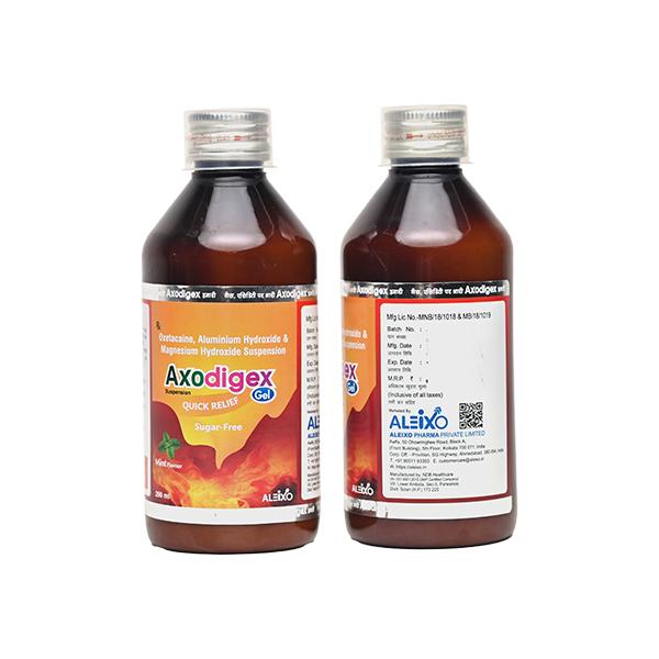 AXODIGEX SUGAR FREE MINT FLAVOUR Gel 200ml : Uses, Side Effects, Price ...