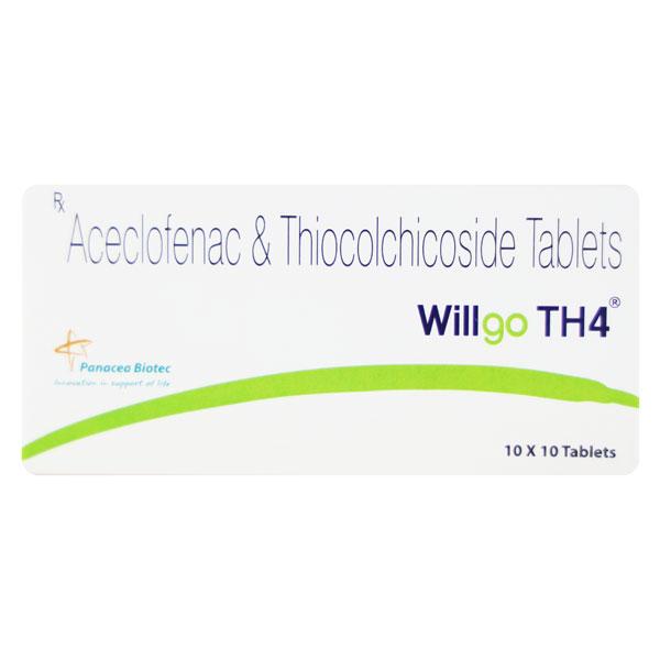 Willgo TH 4mg Tablet 10'S Price, Uses, Side effects, Substitutes | Netmeds