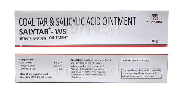 Buy Salytar WS Ointment 30gm Online at Upto 25% OFF | Netmeds