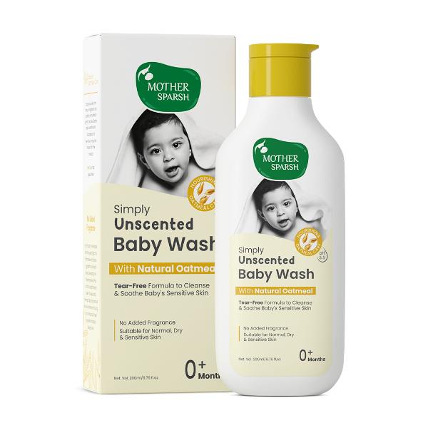 Mother Sparsh Simply unscented baby wash 200 ml Online at Discounted ...