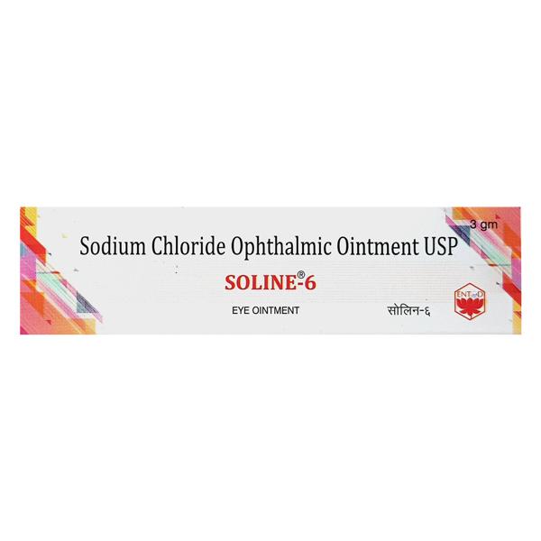 Soline 6 Eye Ointment 3Gm Price, Uses, Side effects, Substitutes | Netmeds