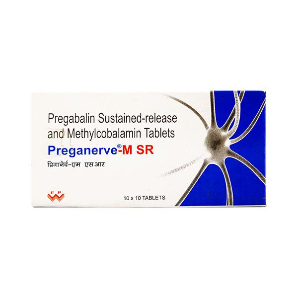 Preganerve M SR Tablet 10'S Price, Uses, Side effects, Substitutes ...