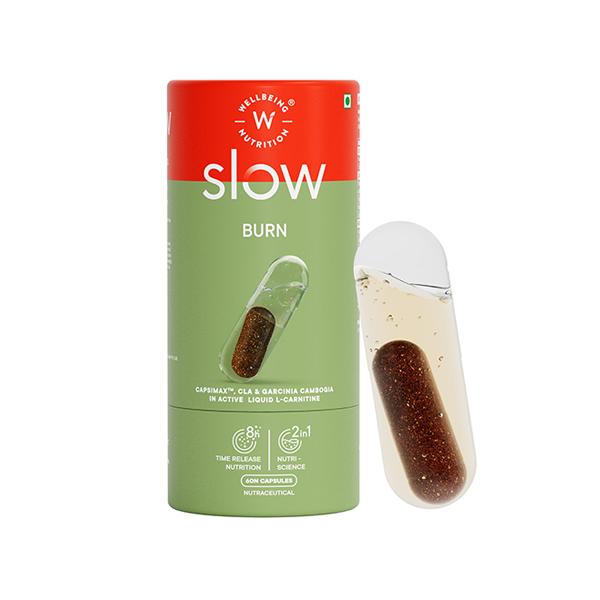 Buy Wellbeing Nutrition Slow 2 in 1 Burn Capsule 60's Online at Best ...