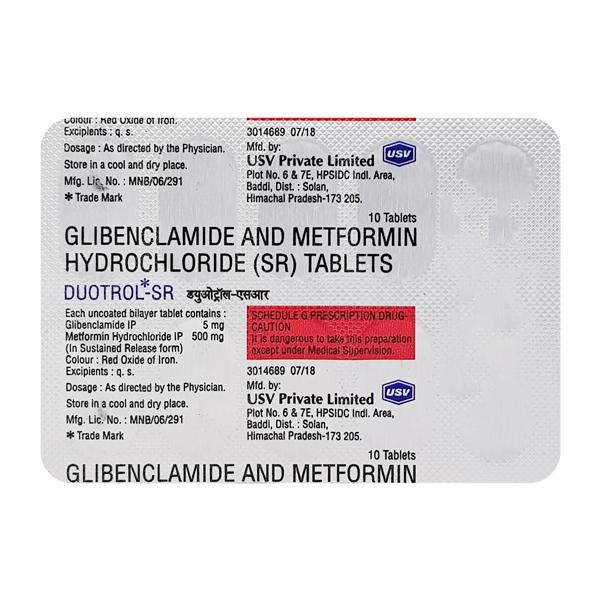 Duotrol SR 5mg Tablet 10'S : Price, Uses, Side Effects | Netmeds