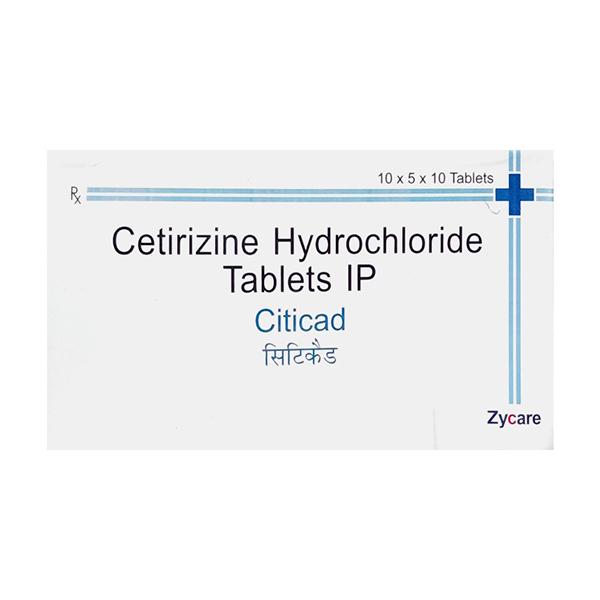 Citicad 10mg Tablet 10'S : Price, Uses, Side Effects | Netmeds