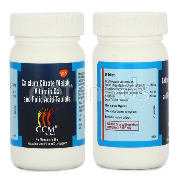 CCM Tablet 30'S Price, Uses, Side effects, Substitutes | Netmeds