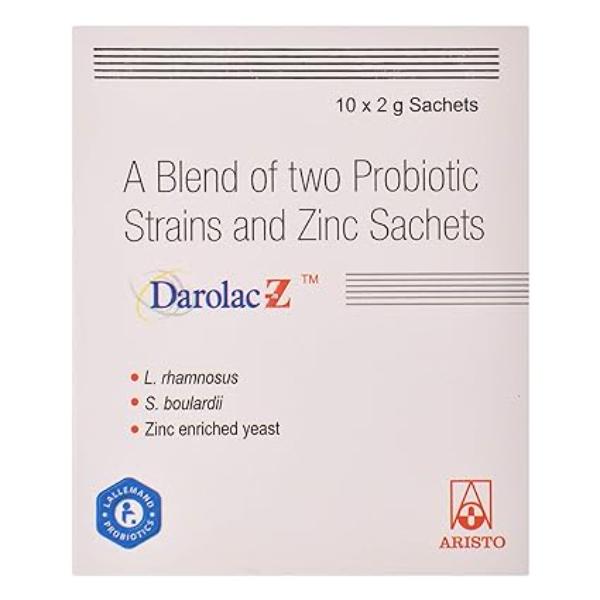 DAROLAC Z Sachet 2gm Price, Uses, Side effects, Substitutes | Netmeds