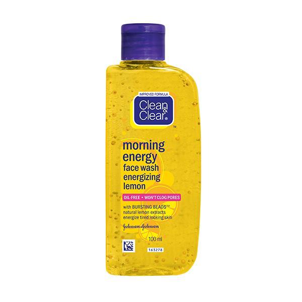 Buy Clean & Clear Morning Energy with Vitamin E Removes Oil Face Wash ...
