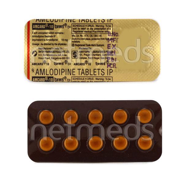 Amcard 10mg Tablet 10'S : Price, Uses, Side Effects | Netmeds