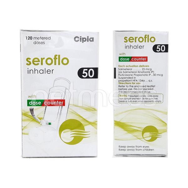 Buy Seroflo 50 Inhaler 120Md Online at Upto 25% OFF | Netmeds