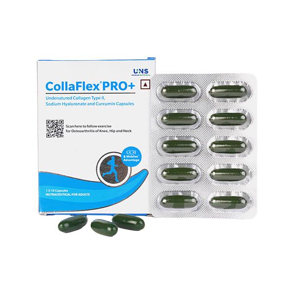 Buy COLLAFLEX PRO+ Capsule 10's Online | Uses & SIde Effects | Netmeds