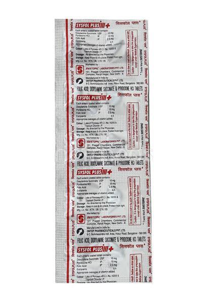 Sysfol Plus Tablet 10'S : Uses, Side Effects, Price | Netmeds