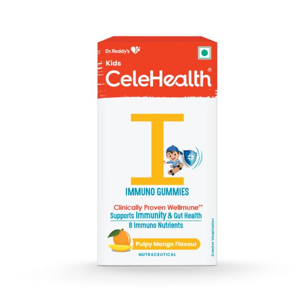 Celehealth Kidz Immuno Plus Gummies - Pulpy Mango 30's Online at Best ...
