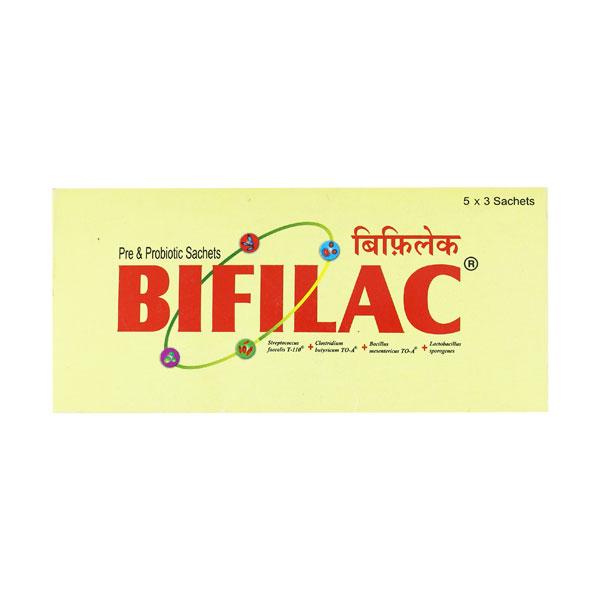 BIFILAC Sachet 3's Price, Uses, Side effects, Substitutes | Netmeds