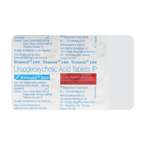 URSOCOL 150mg Tablet 15's Price, Uses, Side effects, Substitutes | Netmeds