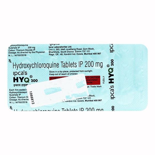 HYQ 200mg Tablet 10's Price, Uses, Side effects, Substitutes | Netmeds