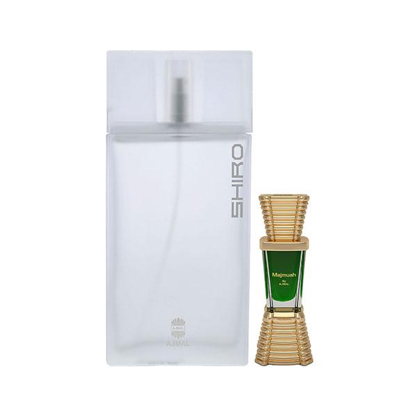 Buy Ajmal Shiro EDP Citrus Spicy Perfume And Majmua Concentrated Perfume Oil Oriental 100 ml ...
