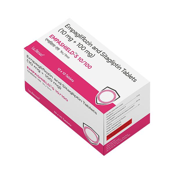 Buy EMPASHIELD S 10/100 Tablet 10's Online | Netmeds