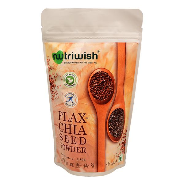 Buy Nutriwish Flax Chia Seed Powder 250 gm Online at Discounted Price ...