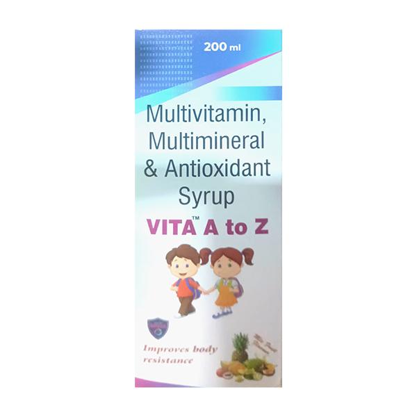 VITA A TO Z MIX FRUIT FLAVOUR Syrup 200ml