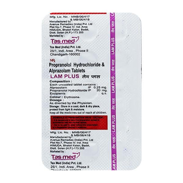 LAM PLUS Tablet 15's - Price, Uses, Side Effects, and Substitutes | Netmeds