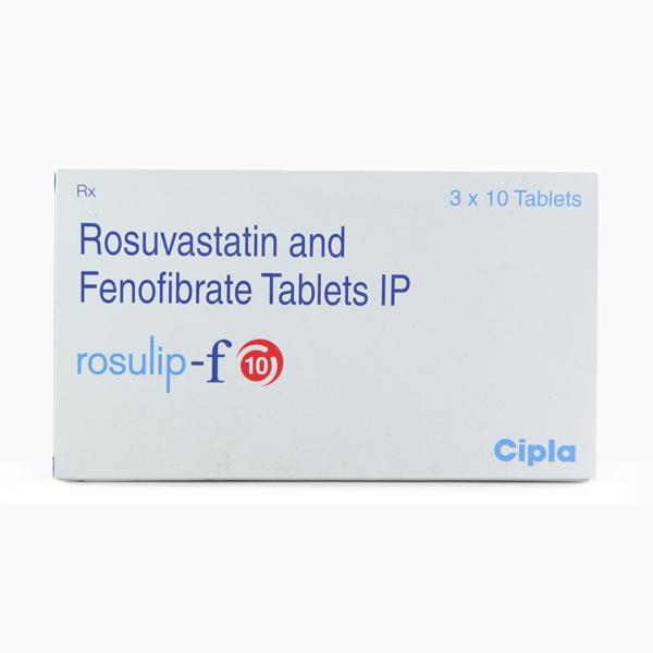 Buy Rosulip F 10mg Tablet 10'S Online at Upto 25% OFF | Netmeds