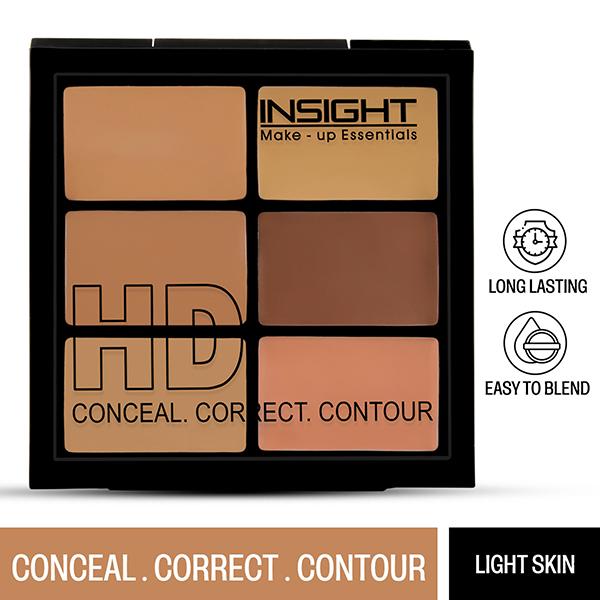 Buy Insight Cosmetics Hd Conceal Correct Contour Light Skin 12 gm ...