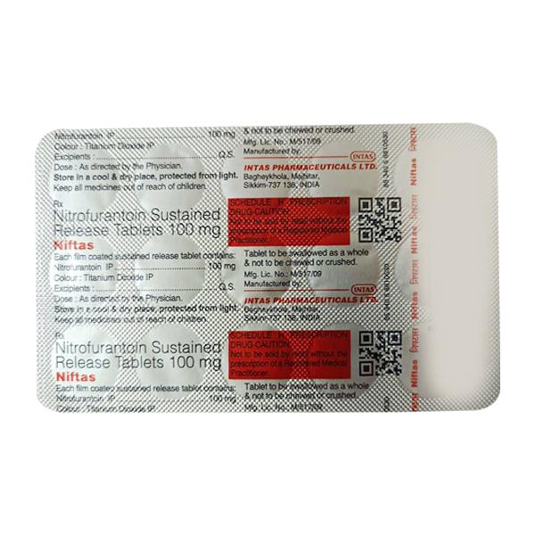 NIFTAS Tablet 14's Price, Uses, Side effects, Substitutes | Netmeds